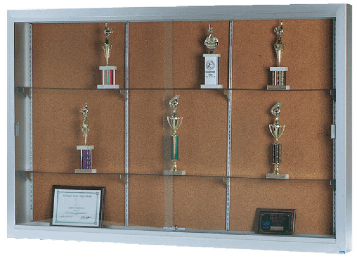 10-160 8″ Universal Display Case – Aarco | Architectural Division 10 ...