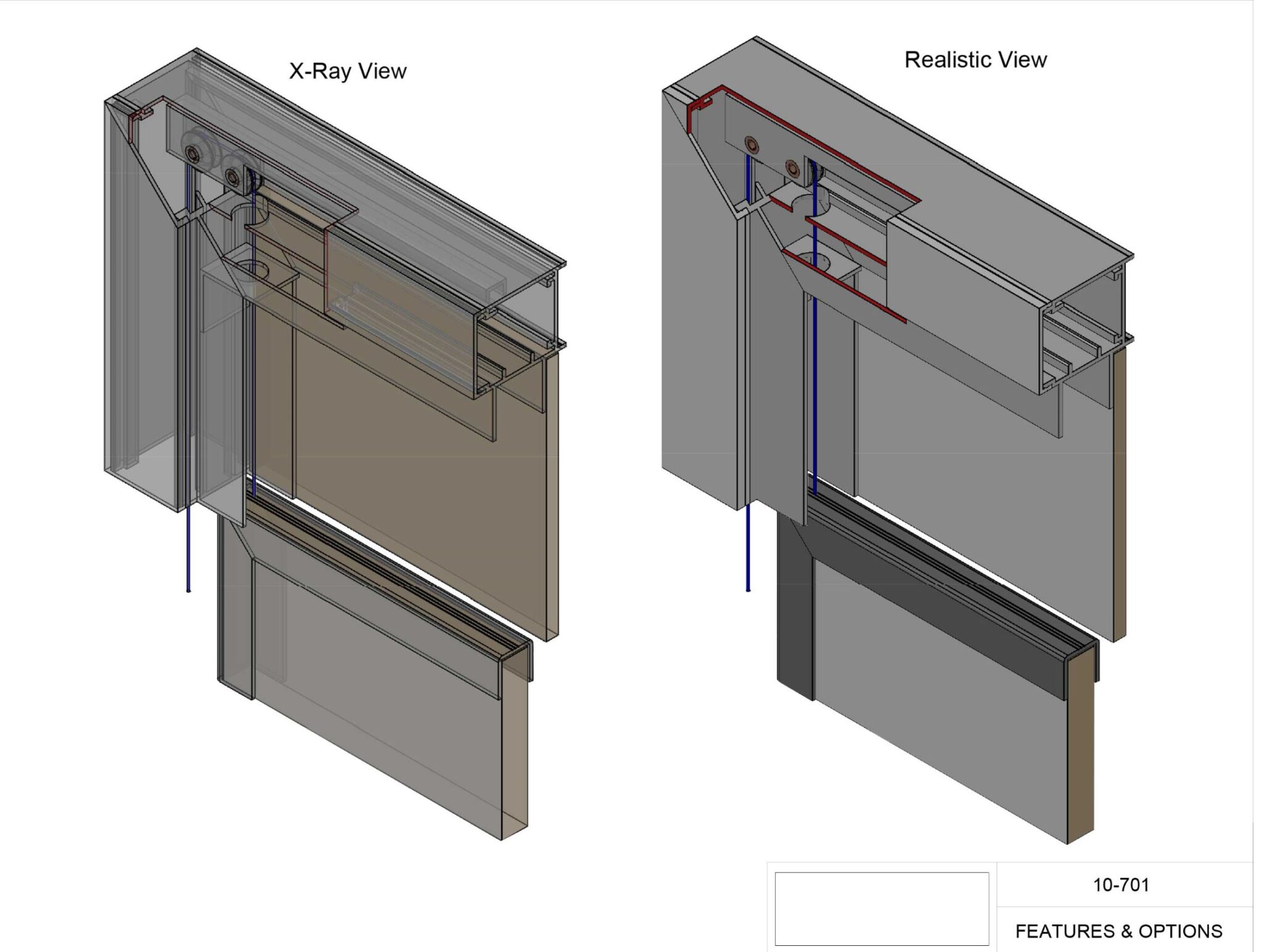 10-700 Vertical Sliding Units – Aarco | Architectural Division 10 Products