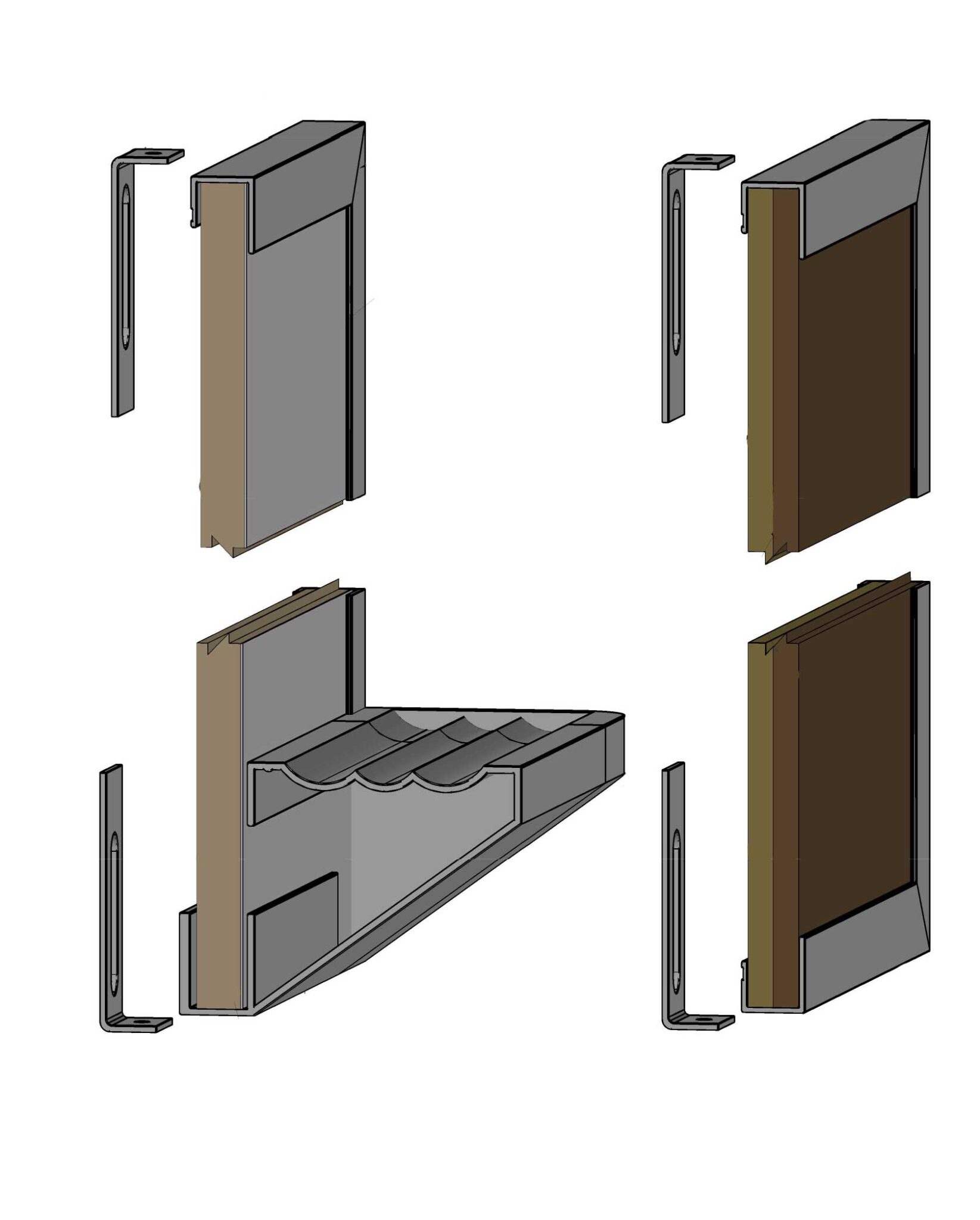 Series 10-150 Channel Trim – Aarco | Architectural Division 10 Products