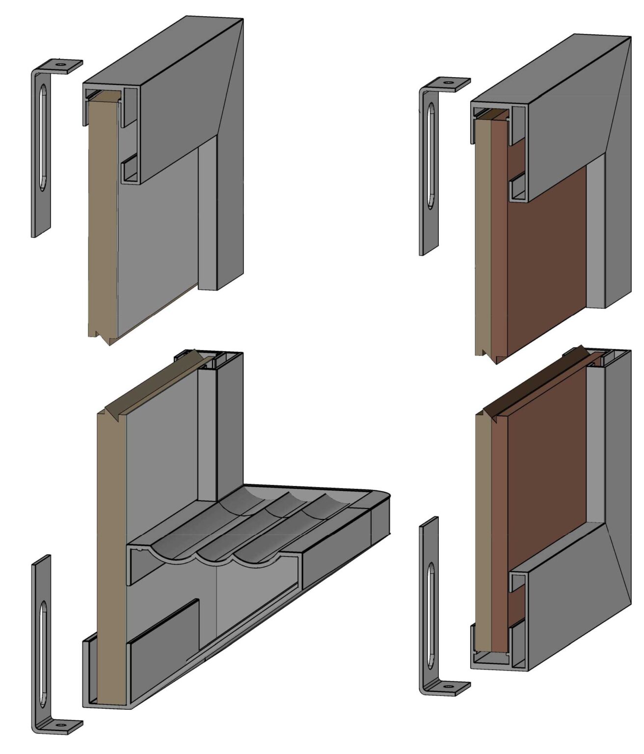 Series 10-350 Channel Trim – Aarco | Architectural Division 10 Products