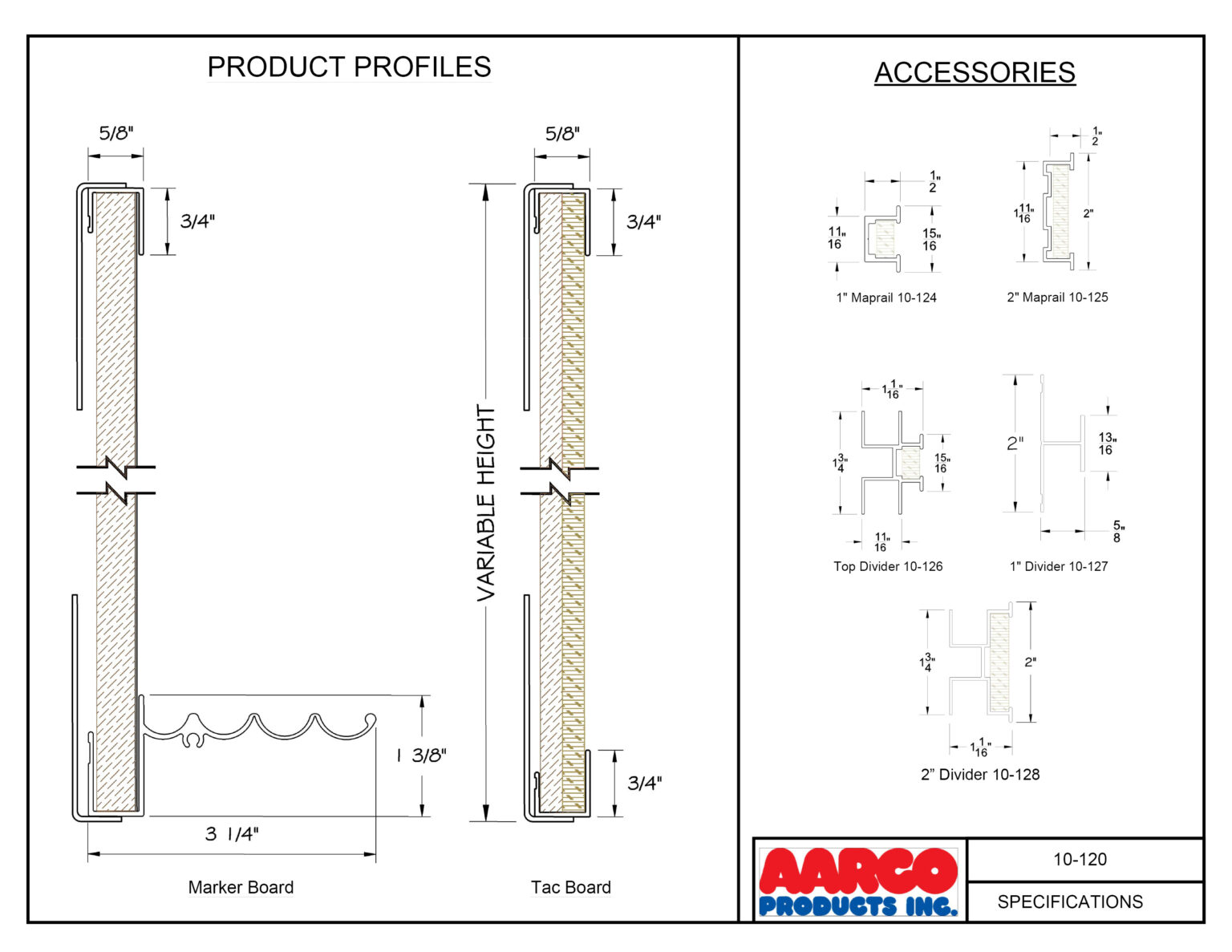 Series 10-120 Channel Trim – Aarco | Architectural Division 10 Products